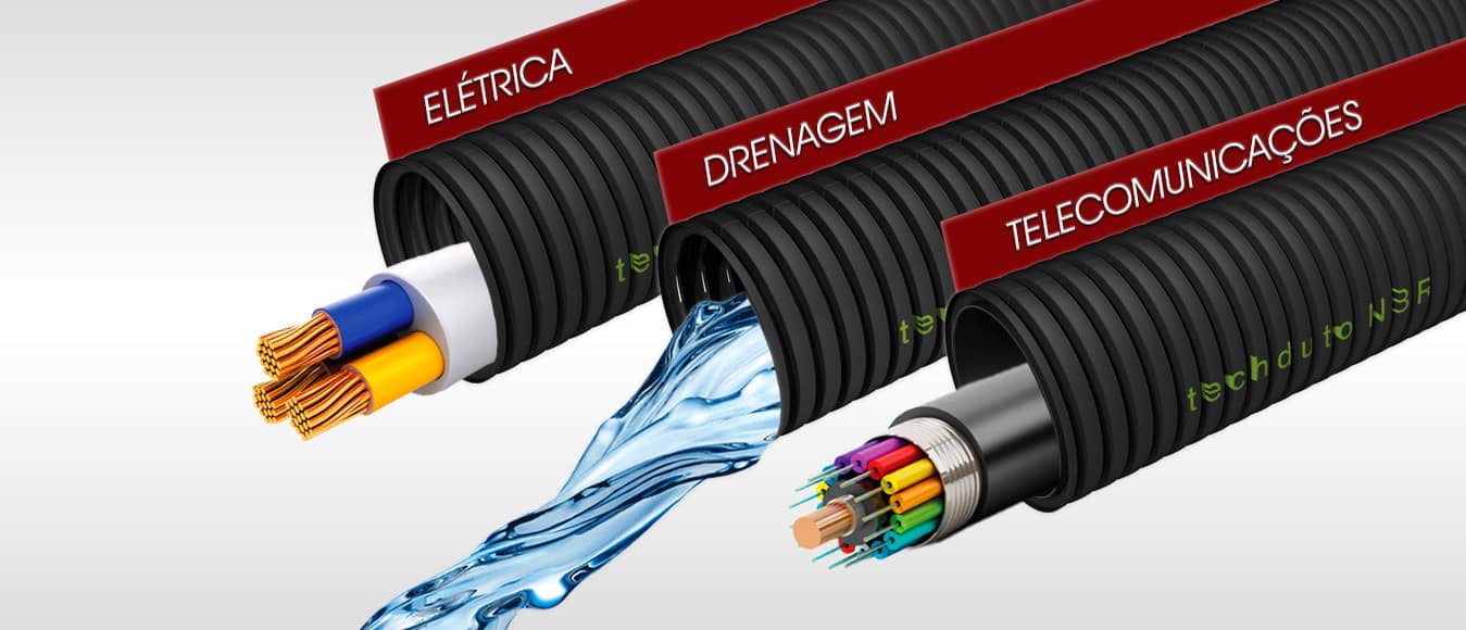Tubo Corrugado em PEAD • Techduto NBR